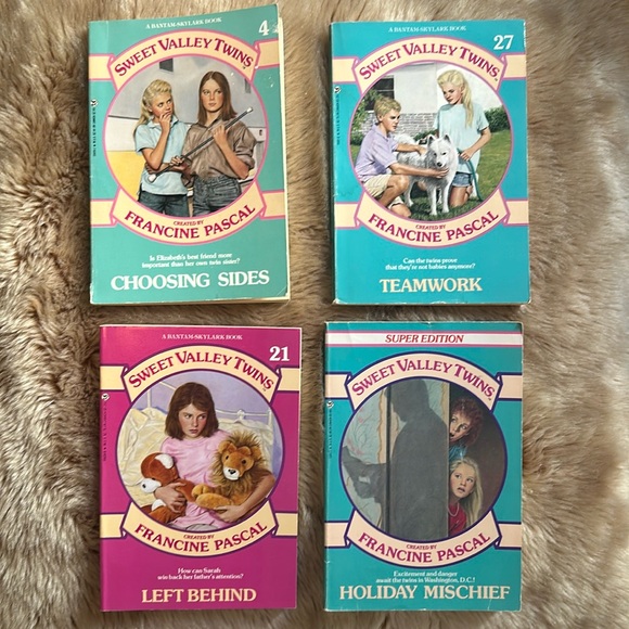 Other | Vintage 19861989 Sweet Valley Twins High Francine Pascal Book ...